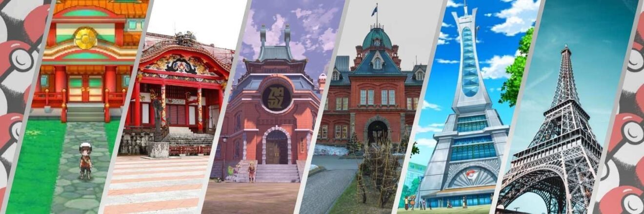 Beyond Pallet Town: Real-World Pokemon Regions